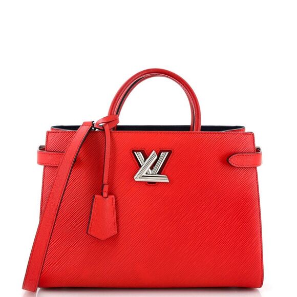 Louis Vuitton | Bags | Louis Vuitton Twist Tote Epi Leather Red | Poshmark